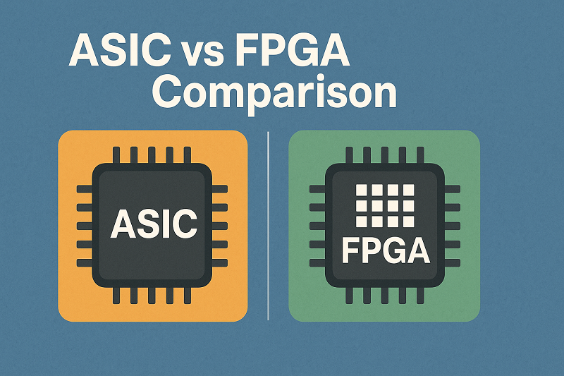 ASIC vs FPGA Comparison: Performance, Cost, and Design Differences Explained